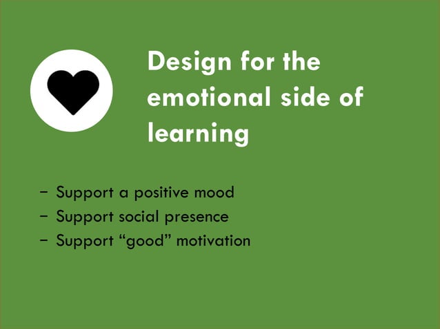 7 Principles for Effective Interface Design for Learning | PPT