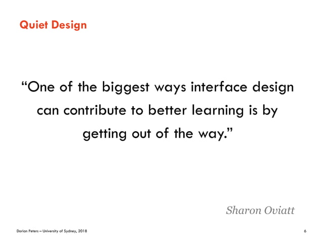 7 Principles for Effective Interface Design for Learning | PPT