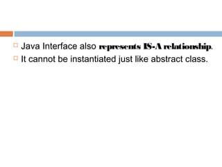 Interface in java | PPT