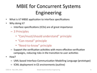 Interface management incose2014_lisi | PPT