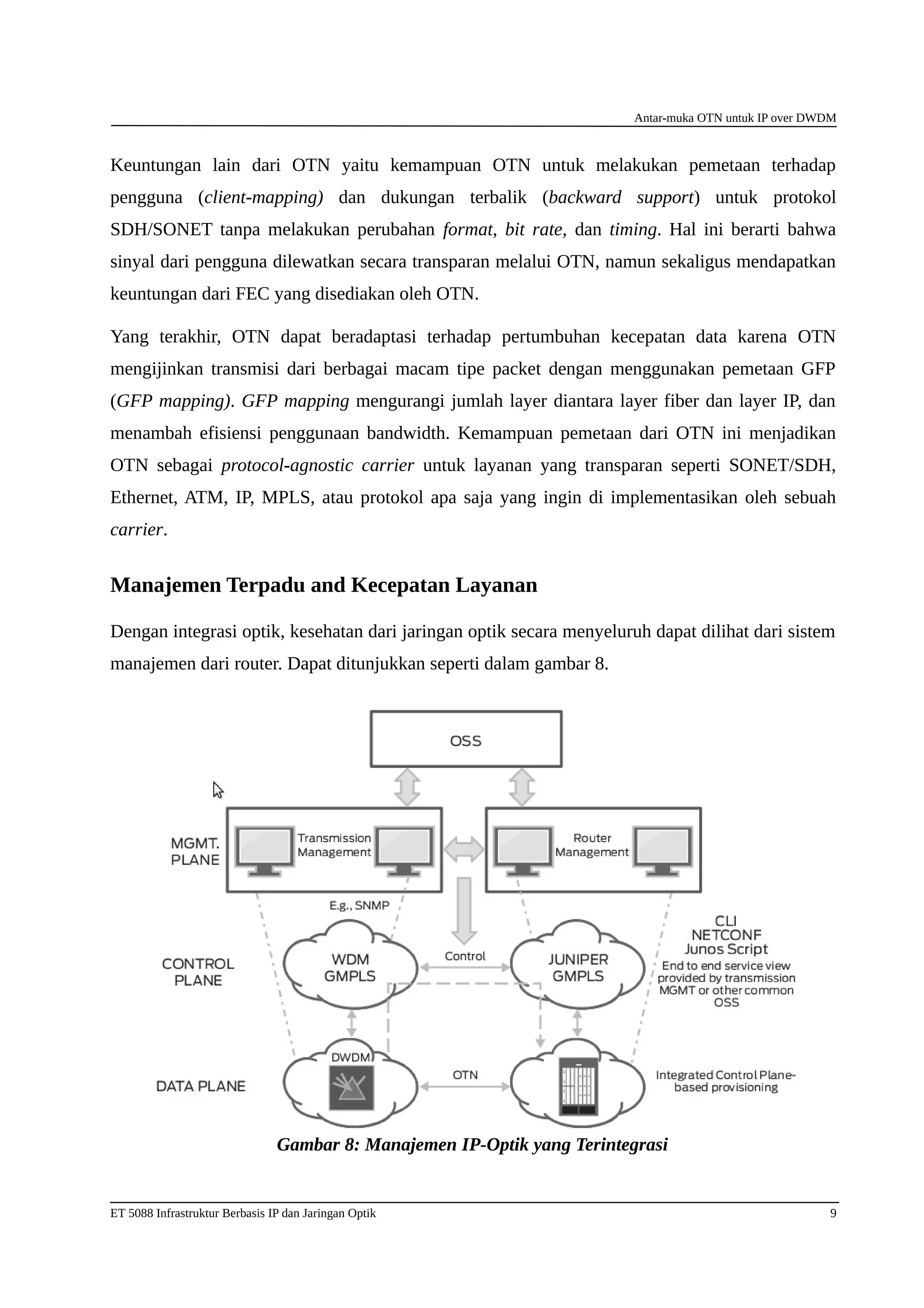 Interface OTN untuk IP over DWDM | PDF