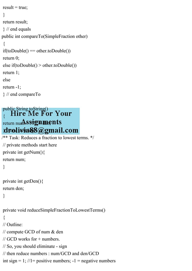 Interfacepackage PJ1; public interface SimpleFractionInterface.pdf