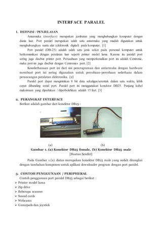 Interface paralel | DOCX