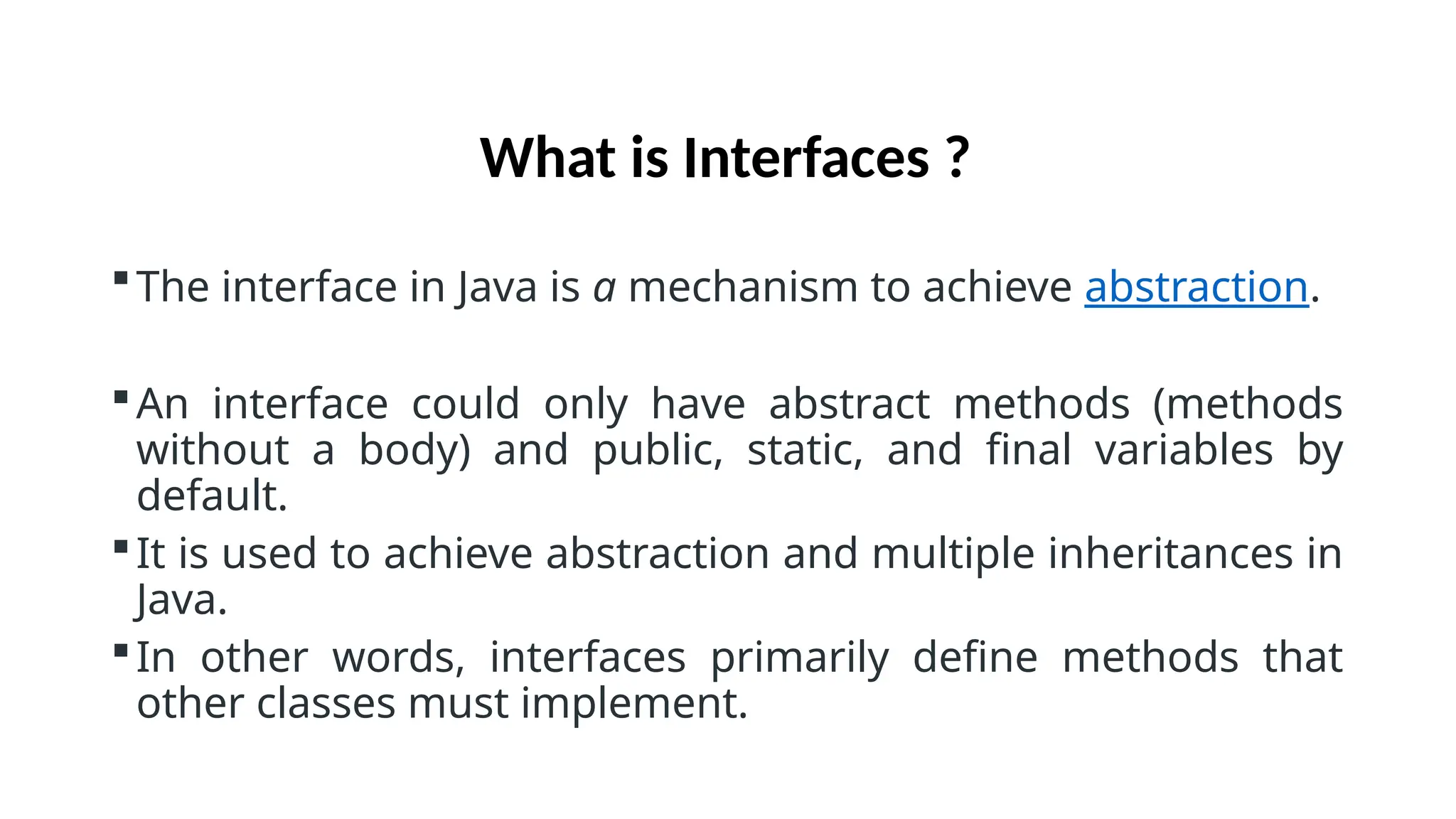 INTERFACES. with machine learning and data | PPTX