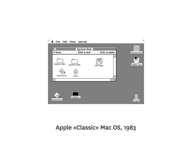 40 ans d'histoire des interfaces graphiques | PDF | Operating Systems ...
