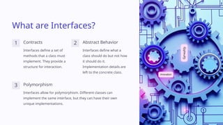 Interfaces-in-Java.for engineering students pptx | PPTX | Programming Languages | Computing
