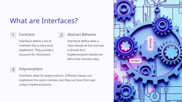 Interfaces-in-Java.for engineering students pptx | PPTX | Programming Languages | Computing