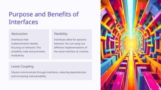 Interfaces-in-Java.for engineering students pptx | PPTX | Programming Languages | Computing