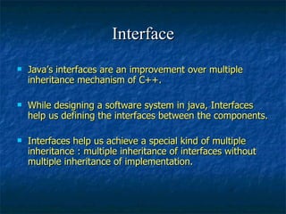 Interfaces & Abstract Classes | PPT | Programming Languages | Computing
