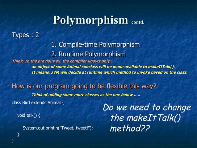 Interfaces And Abstract Classes Ppt Programming Languages Computing