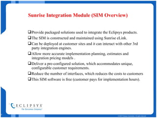 Interfaces Demo Eclipsys Baroda India Part Two | PPT