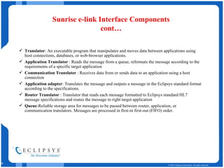 Interfaces Demo Eclipsys Baroda India Part Two | PPT | Computer ...
