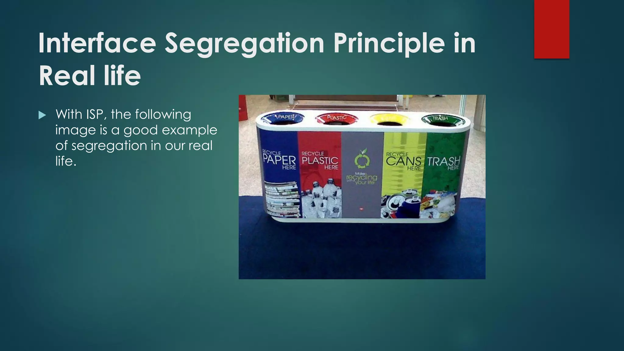 Interface Segregation Principle Ppt