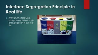 Interface segregation principle | PDF