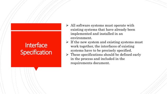 Interface specification | PPT