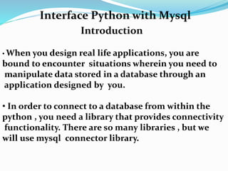 interface with mysql.pptx