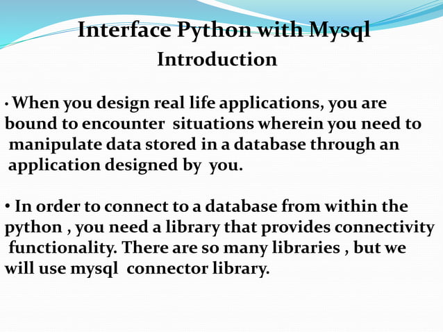 interface with mysql.pptx