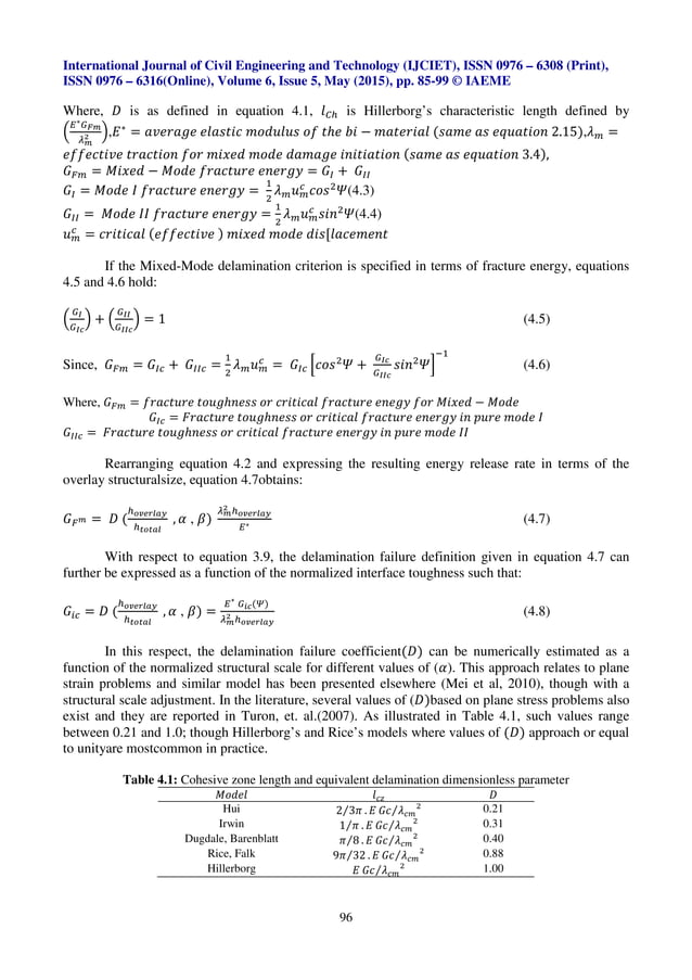 INTERFACIAL DELAMINATION FAILURE IN BONDED CONCRETE OVERLAY SYSTEMS - A ...