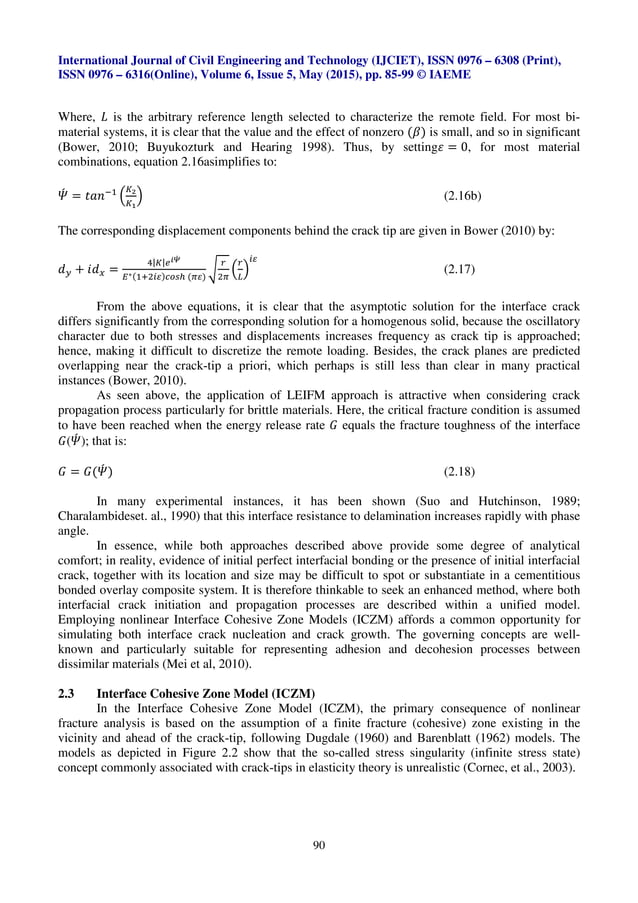 INTERFACIAL DELAMINATION FAILURE IN BONDED CONCRETE OVERLAY SYSTEMS - A ...