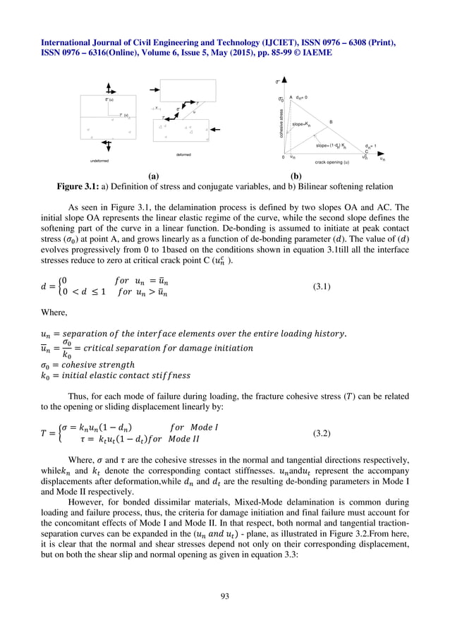 INTERFACIAL DELAMINATION FAILURE IN BONDED CONCRETE OVERLAY SYSTEMS - A REVIEW OF THEORIES AND ...