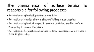 Interfacial phenomena | PPT