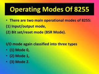 Interfacing of 8255 IC By Er. Swapnil Kaware. | PPT