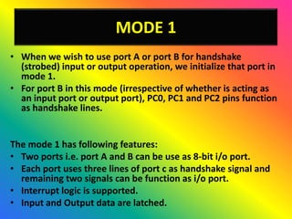 Interfacing of 8255 IC By Er. Swapnil Kaware. | PPT