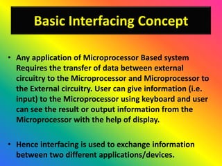 Interfacing of 8255 IC By Er. Swapnil Kaware. | PPT