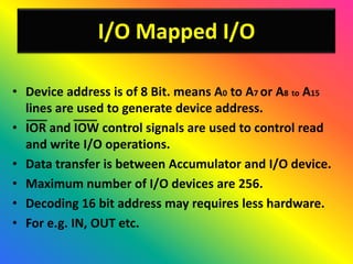 Interfacing of 8255 IC By Er. Swapnil Kaware. | PPT