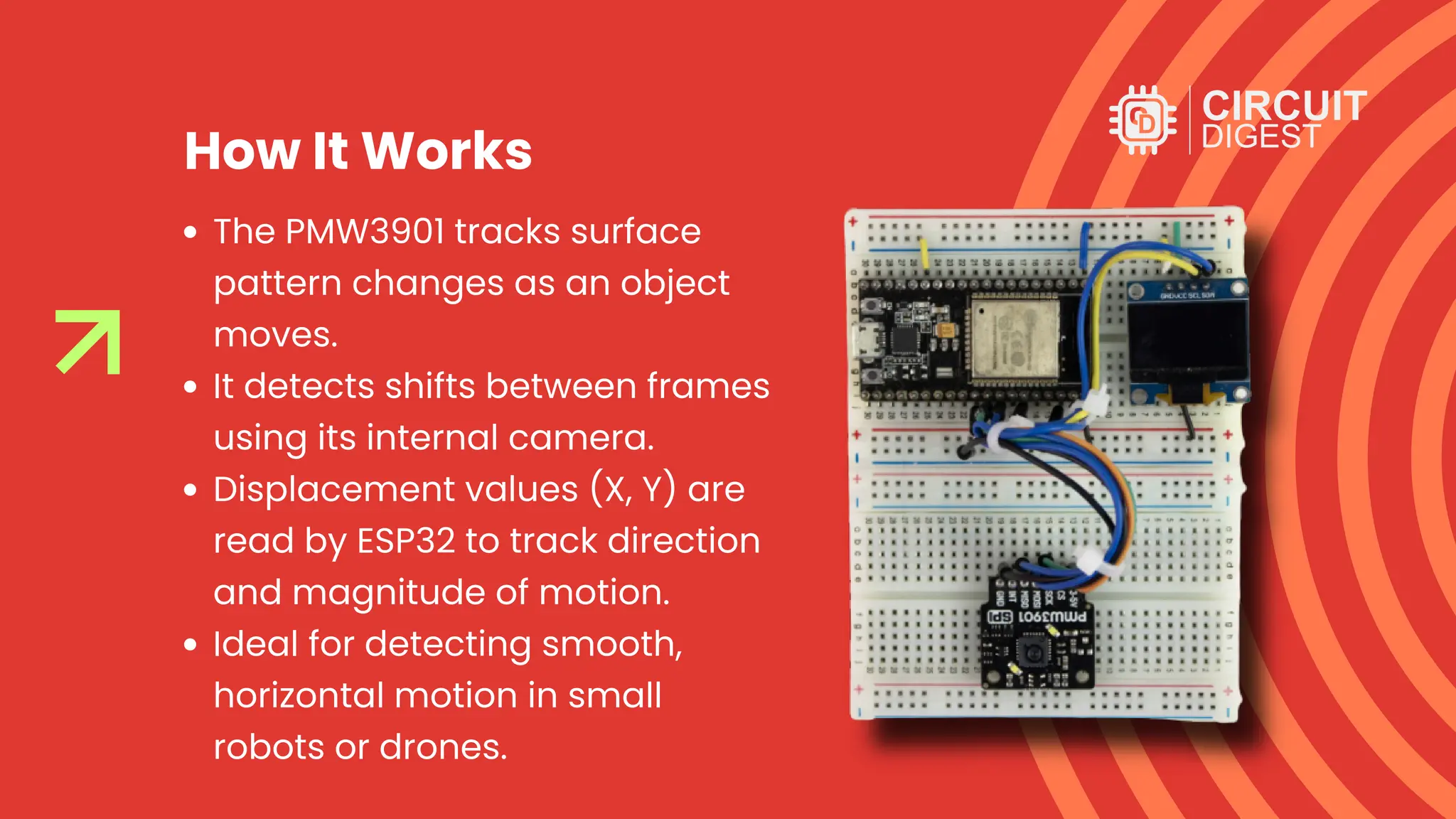 Interfacing PMW3901 Optical Flow Sensor with ESP32 | PDF