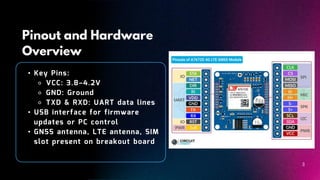 Interfacing the A7672S GNSS Module With Arduino PDF | PDF