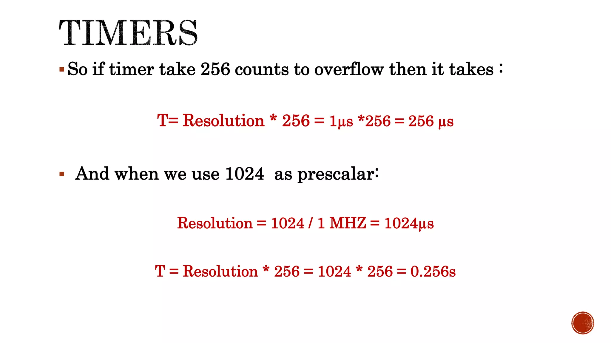 Timer & Interrupt Atmega16 | PPTX