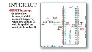 Timer & Interrupt Atmega16 | PPTX