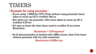 Timer & Interrupt Atmega16 | PPTX