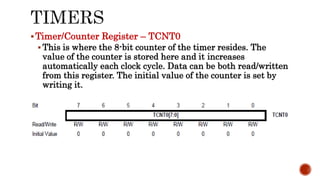 Timer & Interrupt Atmega16 | PPTX