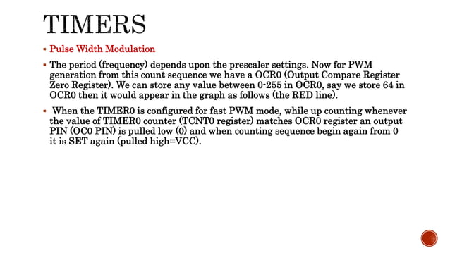 Timer & Interrupt Atmega16 | PPTX