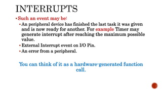Timer & Interrupt Atmega16 | PPTX