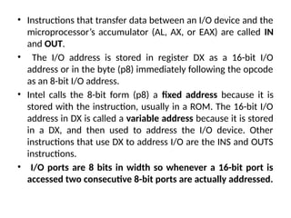 INTERFACING2 [Autosaved] interfacing in Computer system | PPT