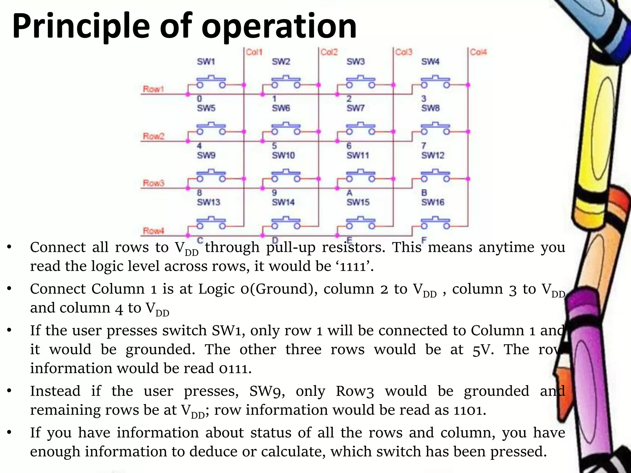 Keypad Interfacing with 8051 Microcontroller | PPT Keypad Interfacing with 8051 Microcontroller | PPT