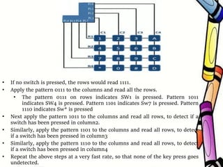 Keypad Interfacing with 8051 Microcontroller | PDF