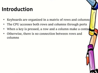 Keypad Interfacing with 8051 Microcontroller | PDF