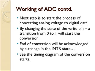 Interfacing adc | PPT