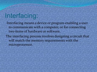 Interfacing address | PPT