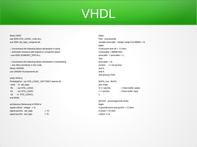 FPGA Tutorial - LCD Interface | ODP | Operating Systems | Computer Software and Applications