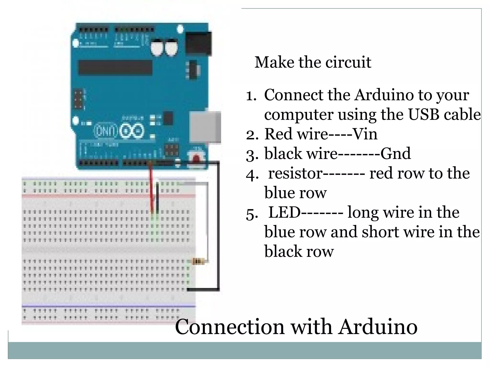 Arduino Interfacing Led Ppt