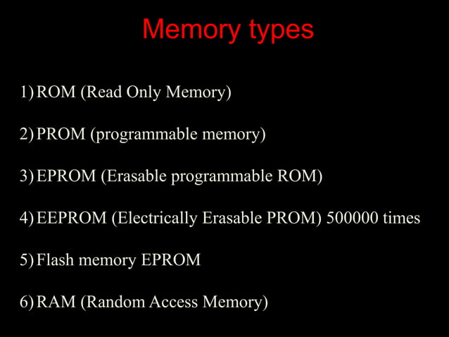 Interfacing memory with 8086 microprocessor | PPT