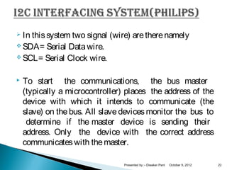 Interfacing methods of microcontroller | PPT