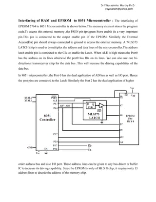 Interfacing of data converters & io devices | PDF