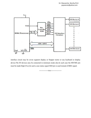 Interfacing of data converters & io devices | PDF