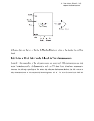 Interfacing of data converters & io devices | PDF